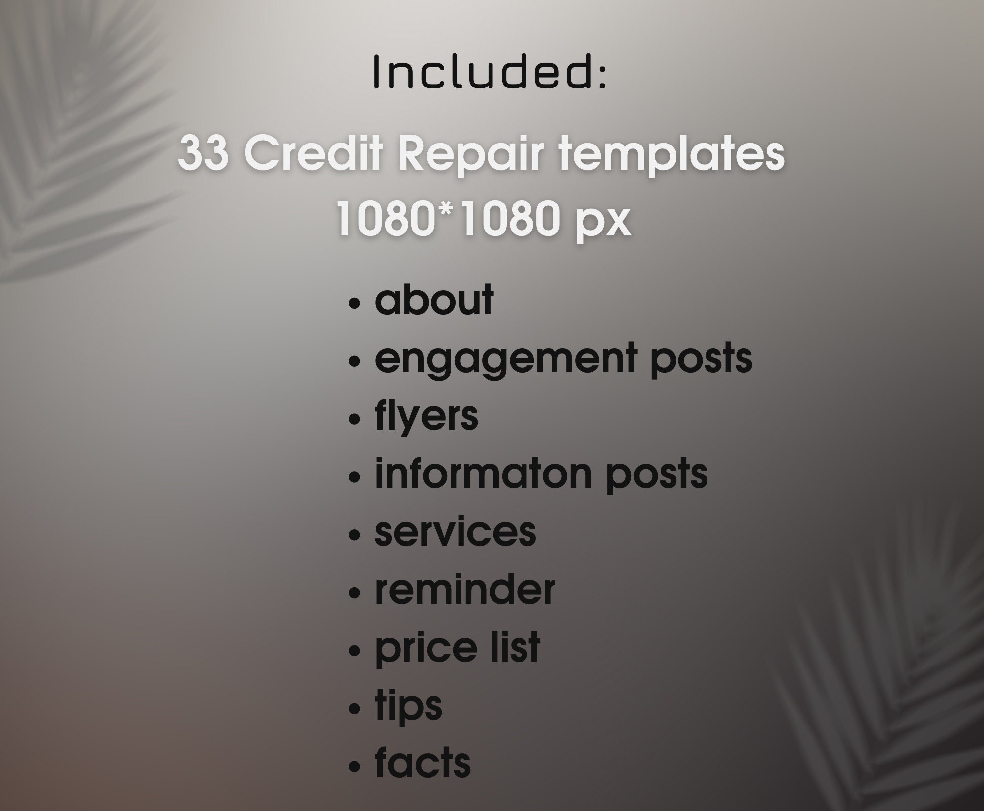 Credit Repair Flyer, Credit Repair Template, Credit Instagram Post ...