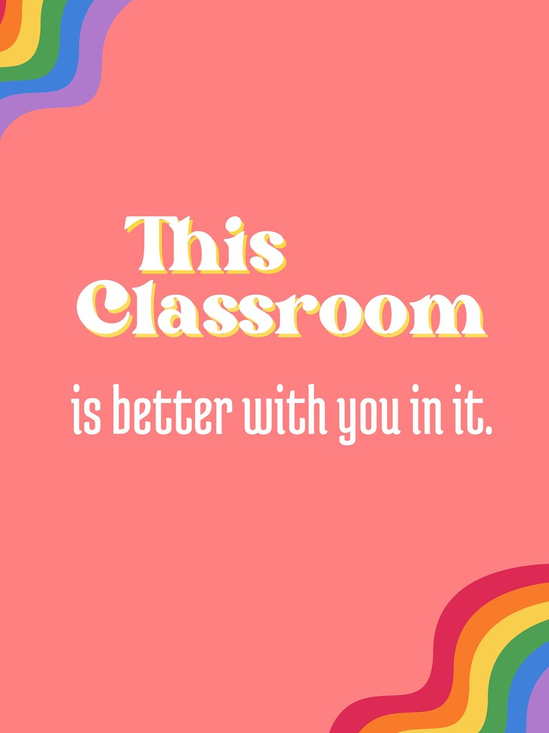 PRIDE Digital Classroom Posters, Printable, Diversity, Equity ...