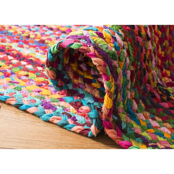 Colorful Braided Rug - Etsy
