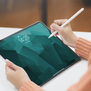 Abstract iPhone & iPad Wallpaper - Instant Download - Etsy