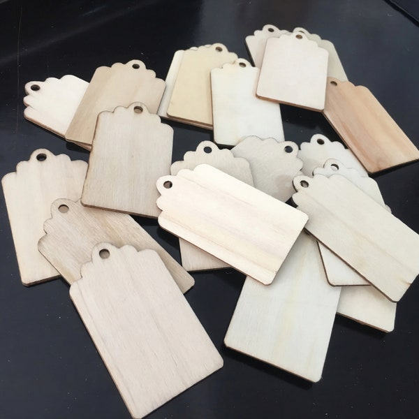 Wood Hang Tags - Etsy