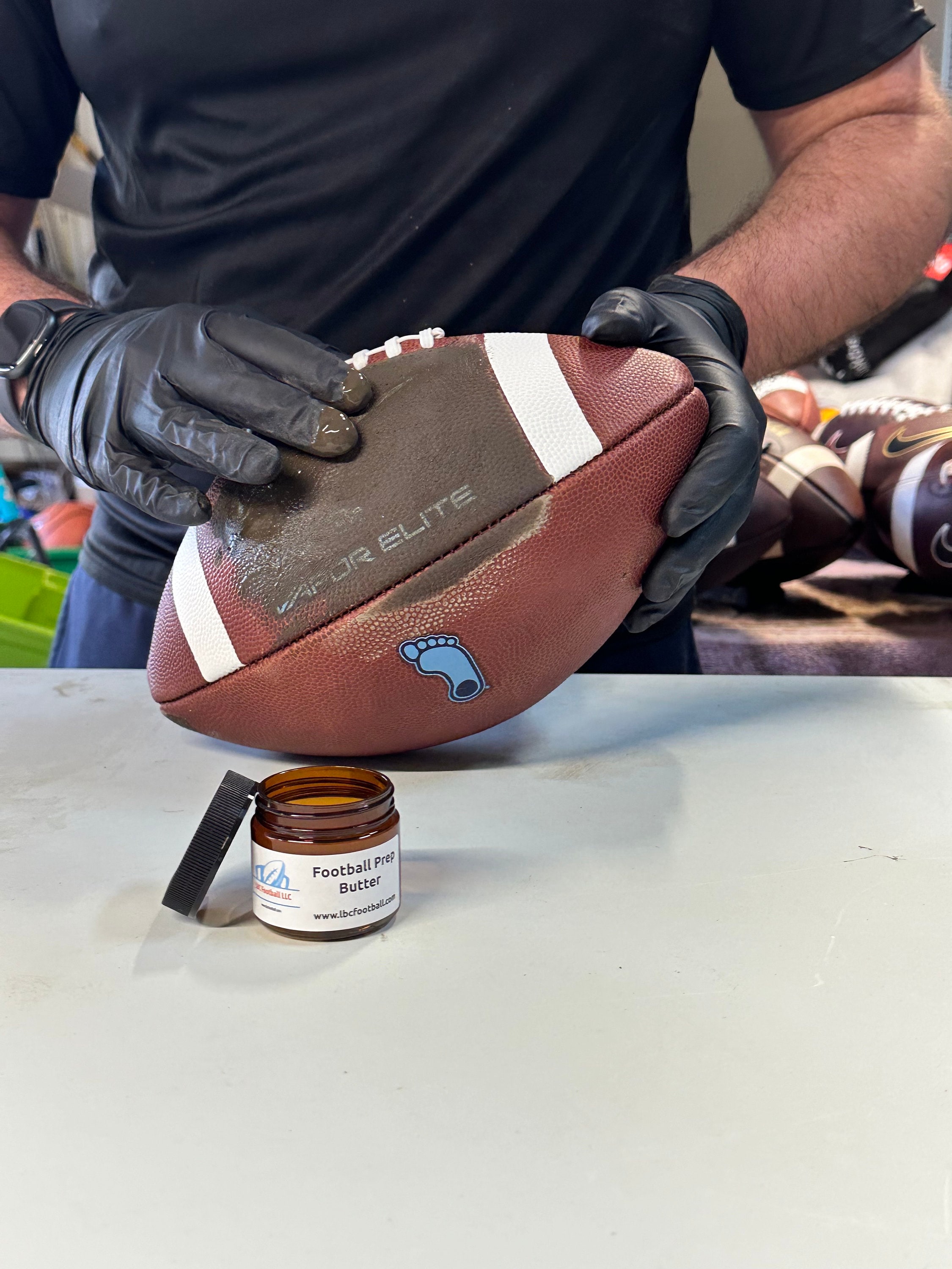 LBC Football Prep Butter 2oz Container - Football Mud Compound for Game ...