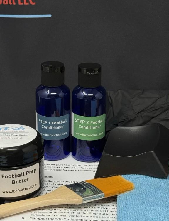 LBC Football Game Prep Kit Conditioner, Brush, and Tack Bar - Etsy ...
