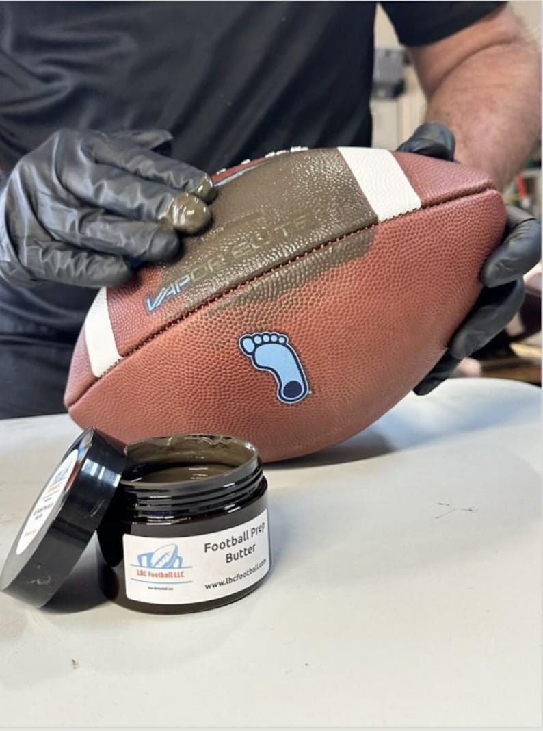 LBC Football Prep Butter 8oz Container - Football Mud Compound for Game ...
