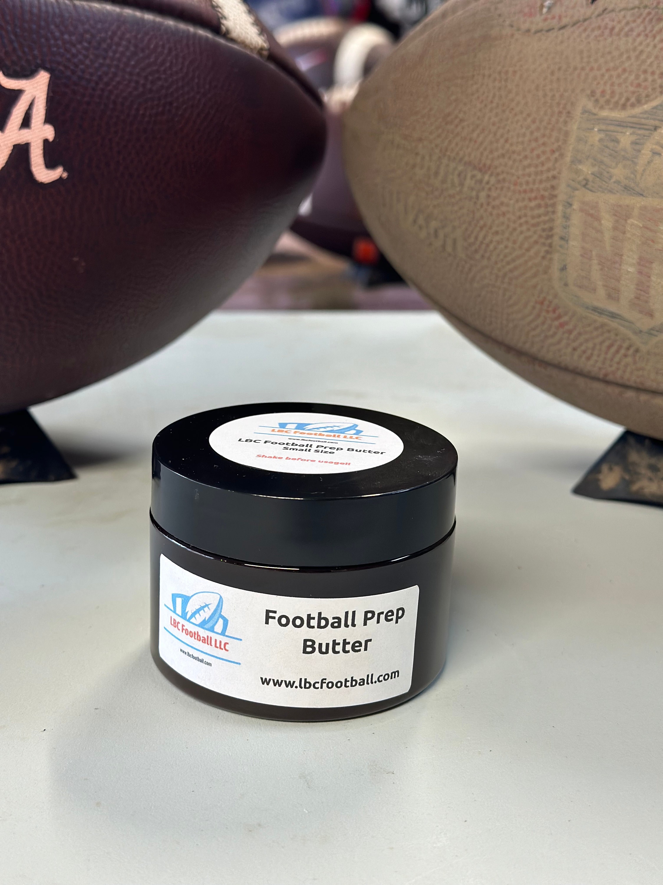LBC Football Prep Butter 4oz Container - Football Mud Compound for Game ...