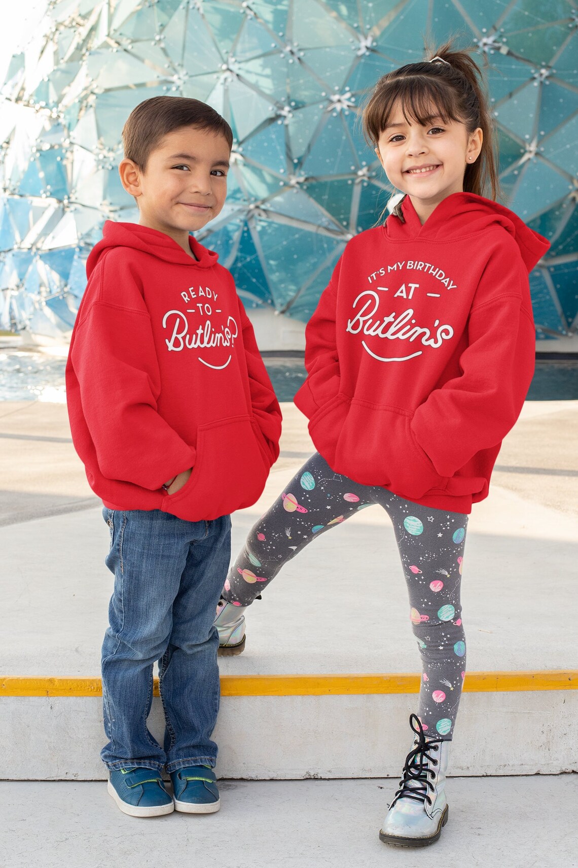 Personalised Ready to Butlins Childs Hoodie/zipped Hoodie - Etsy
