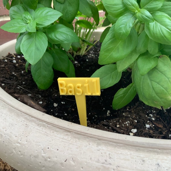 3d Printed Plant Tags - Etsy