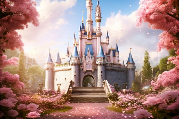 Magical Castle Background
