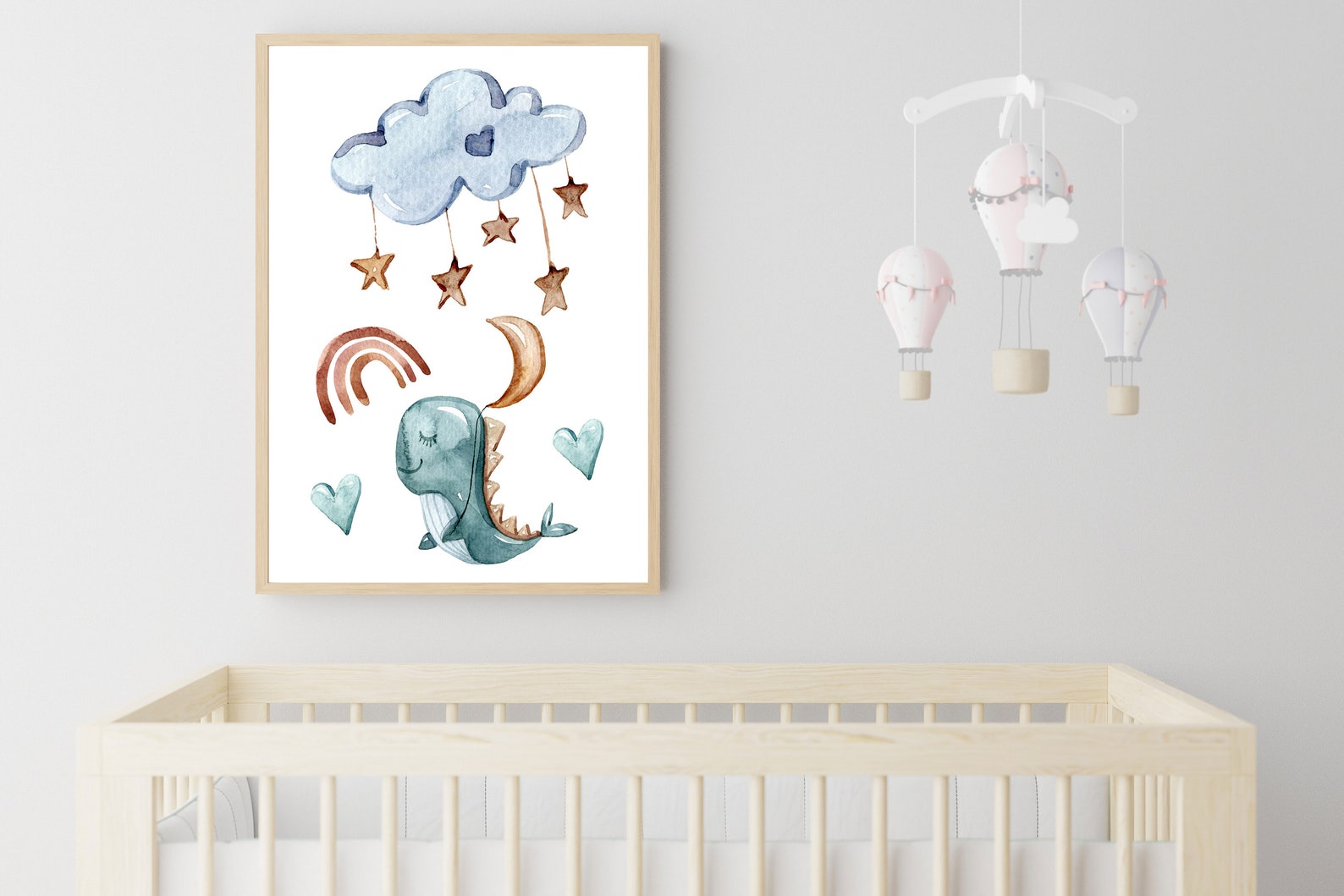 Watercolor Nursery Wall Art Watercolor Nursery Printable - Etsy