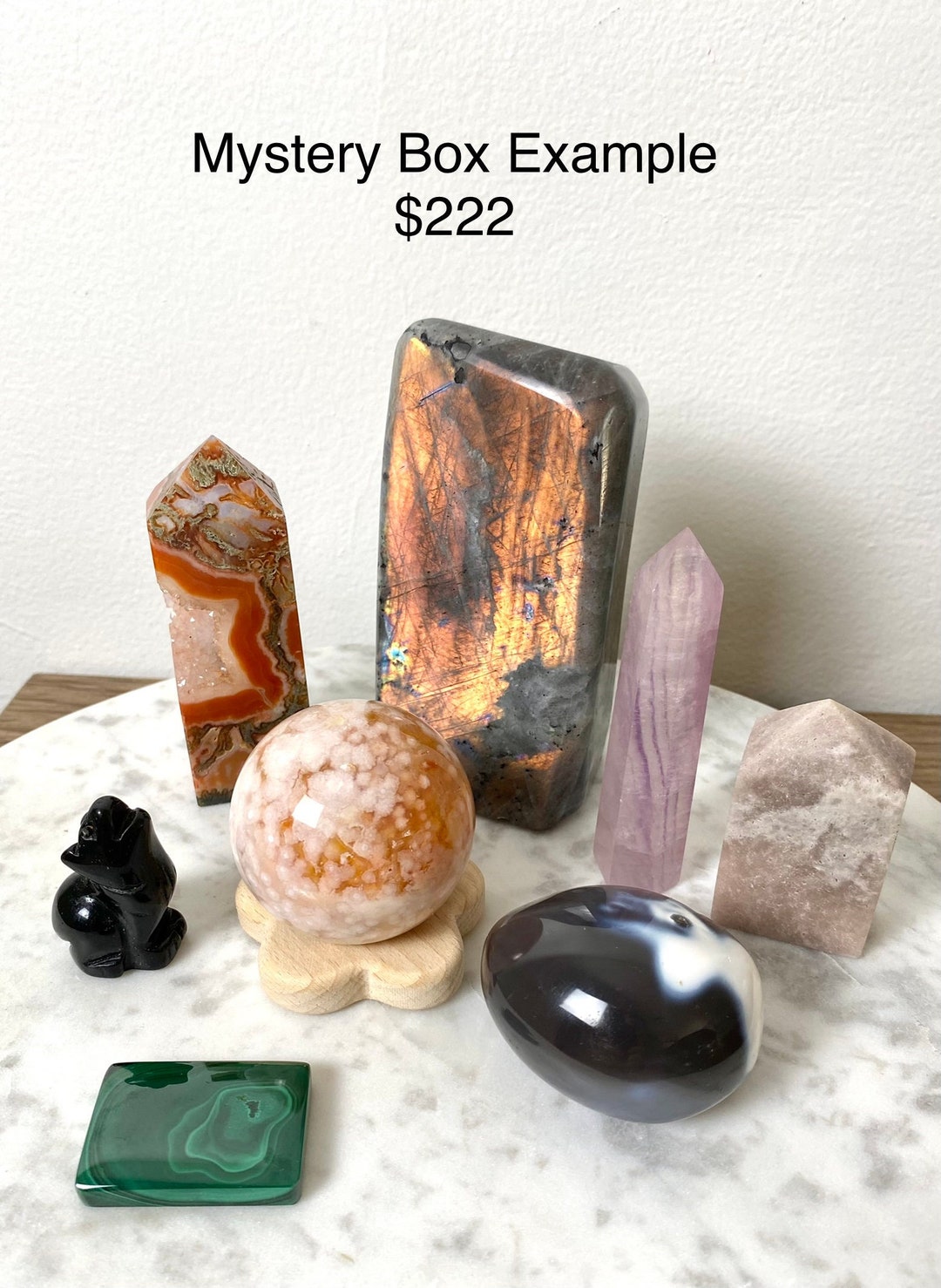 Crystal Mystery Boxes as Seen on Tik Tok Crystals Towers - Etsy