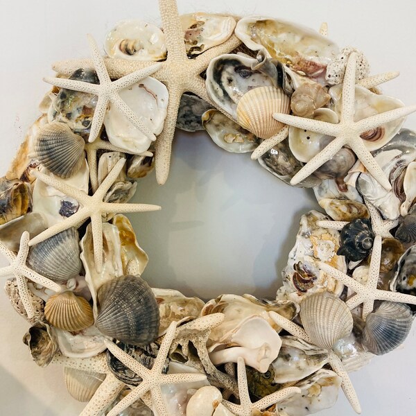 Seashell Wreath - Etsy