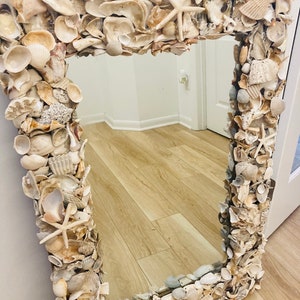 Custom Shell Frame Mirror, Hanging; 24x36 - Etsy