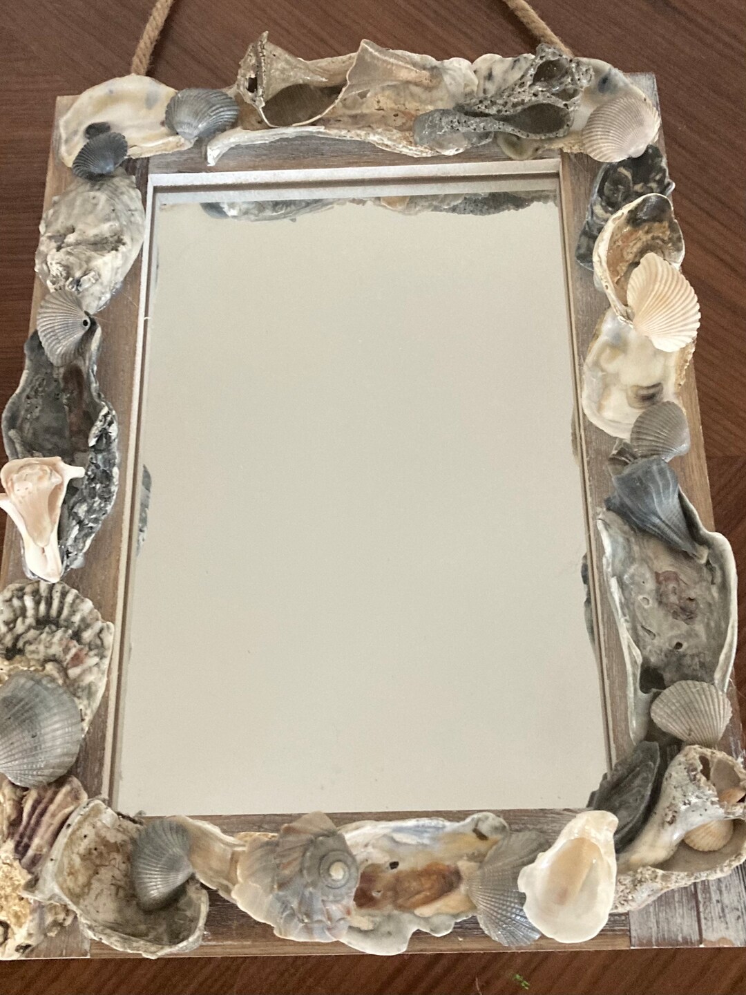 Shell Frame Mirror, Hanging - Etsy