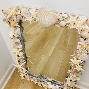 Shell Frame Mirror, Free Shipping - Etsy