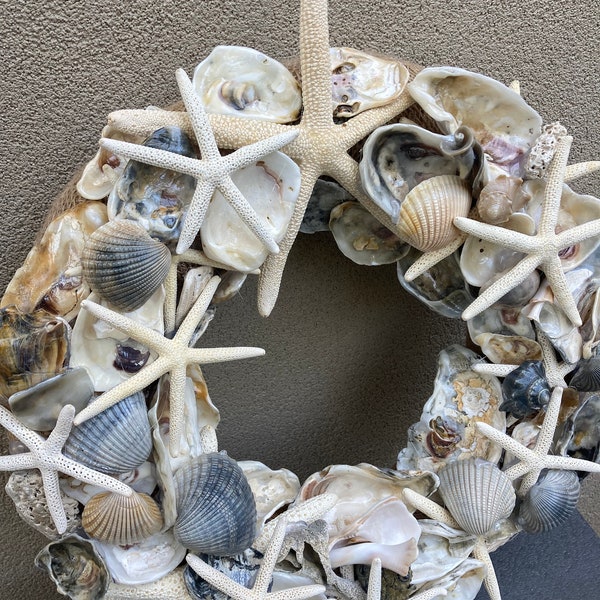 Seashell Wreath - Etsy