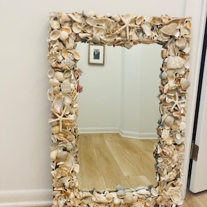 Custom Shell Frame Mirror, Hanging; 24x36 - Etsy