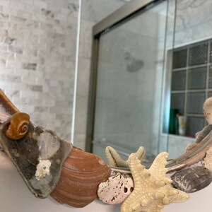 Round Shell Mirror - Etsy