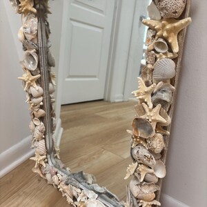 Shell Frame Mirror, Free Shipping - Etsy