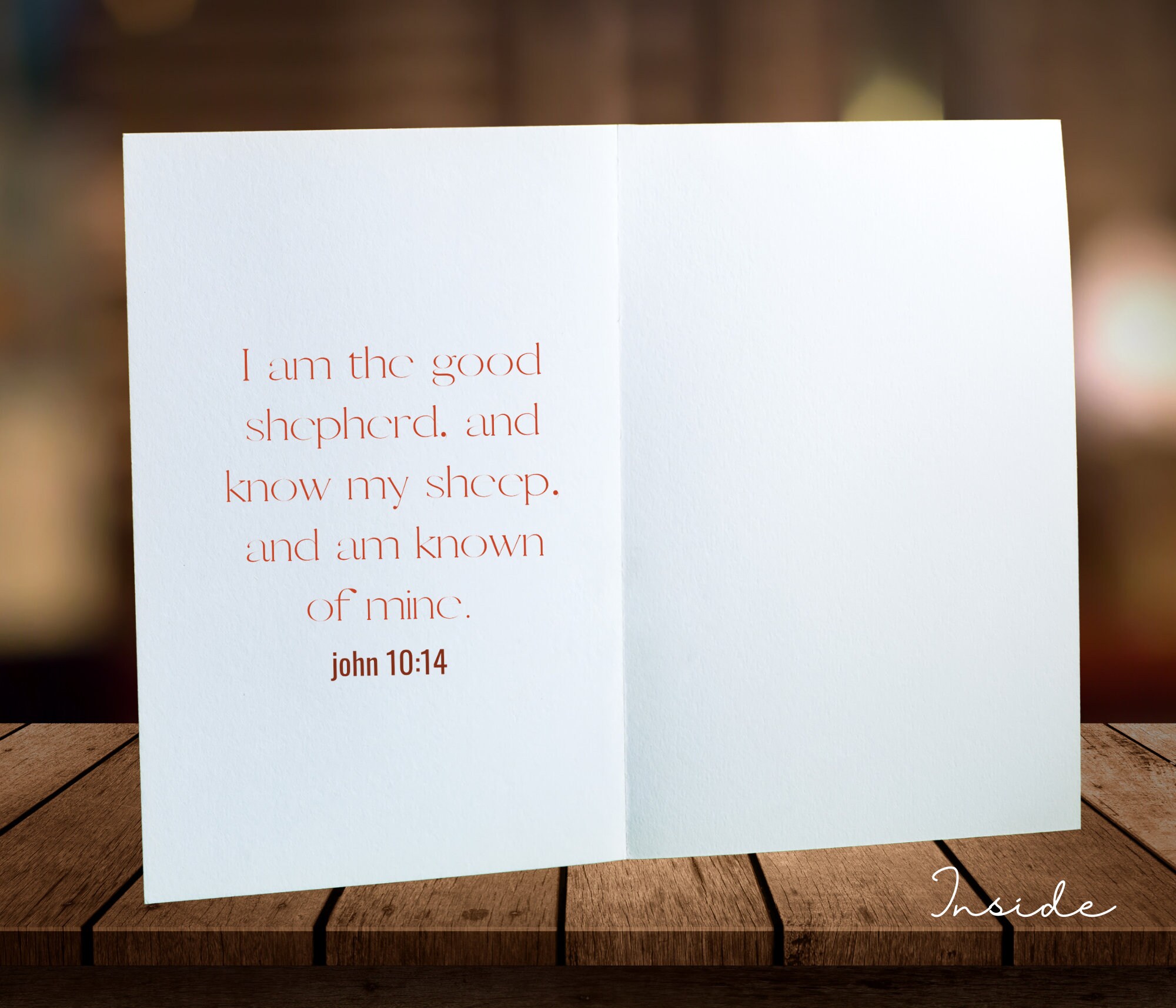 Good Shepherd Greeting Card, 5 X 7 Inches, Instant Download Pdf File ...