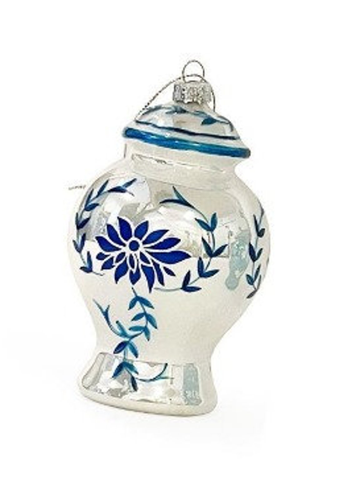 Blue and White Hand-crafted Ornaments - Etsy