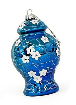 Blue and White Hand-crafted Ornaments - Etsy