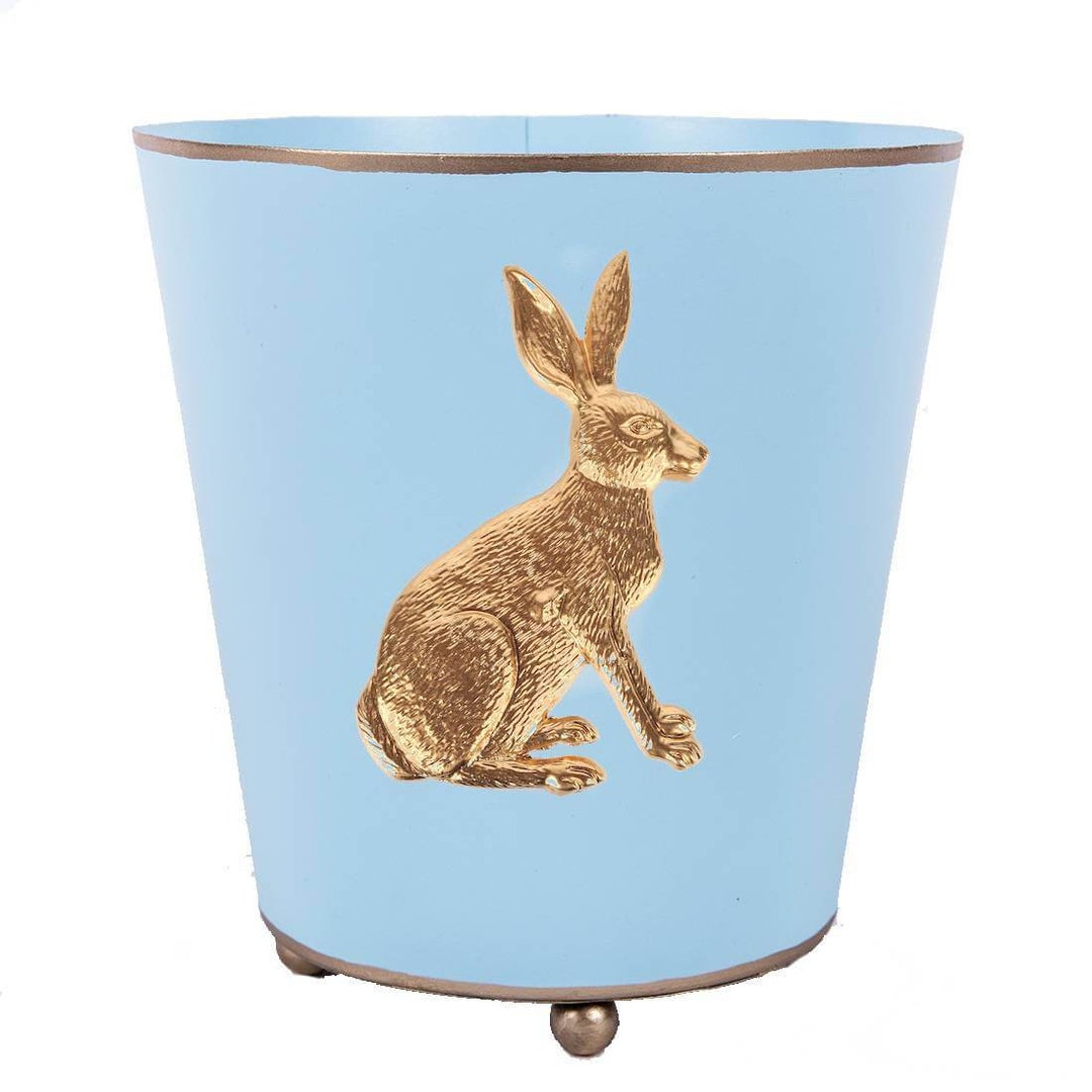 Regency Collection Light Blue Rabbit Round Cachepot - Etsy