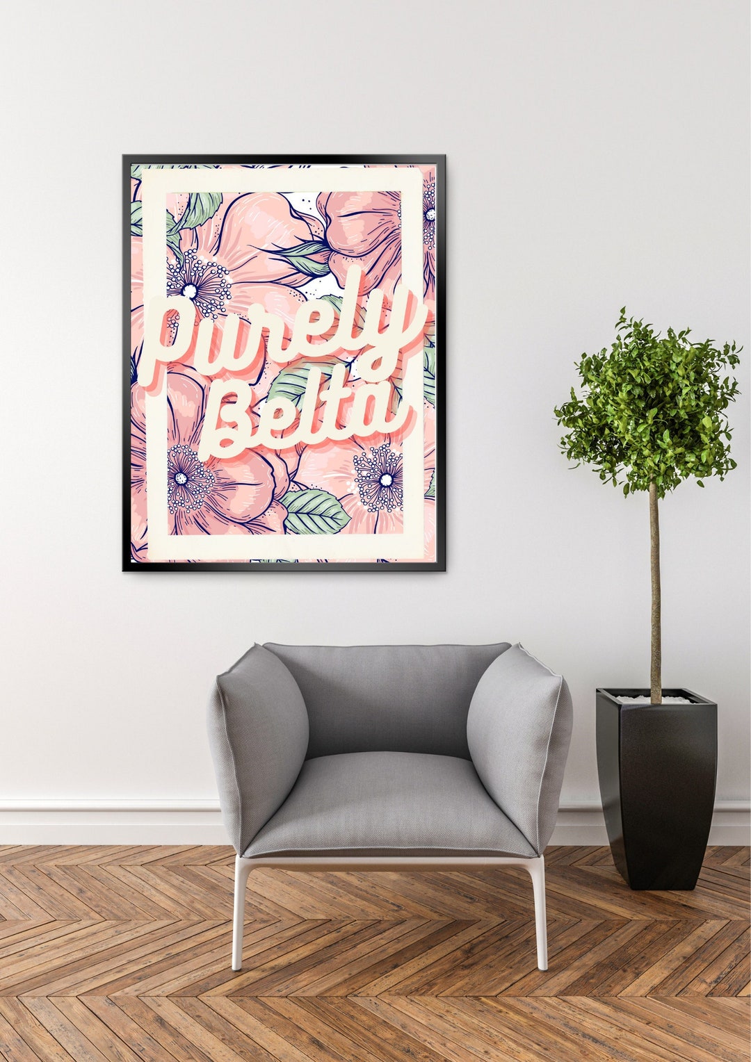 Purely Belta Geordie Wall Art Print Digital Download - Etsy