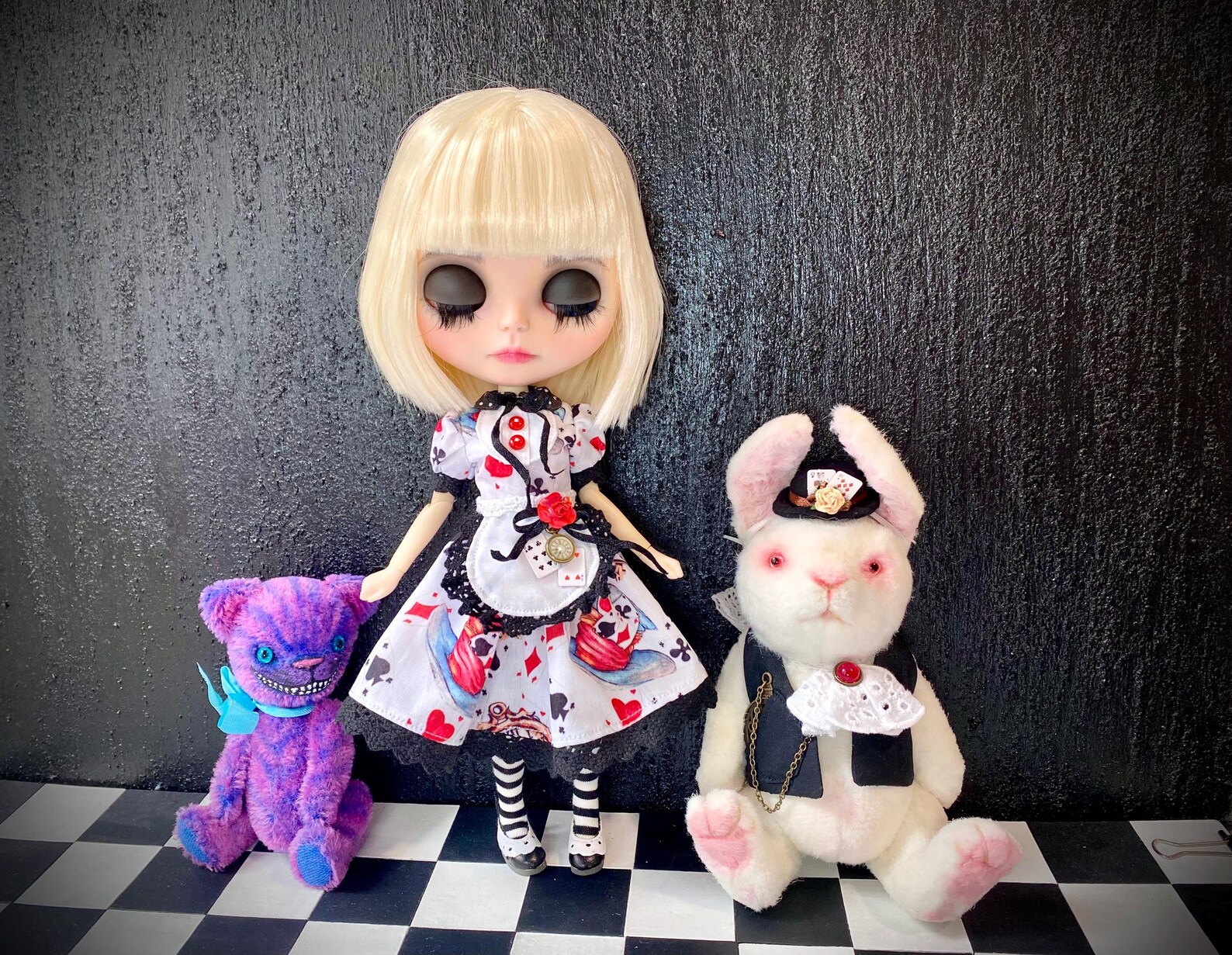 Alice in Wonderland Blythe Doll Outfit: Dress With Apron - Etsy