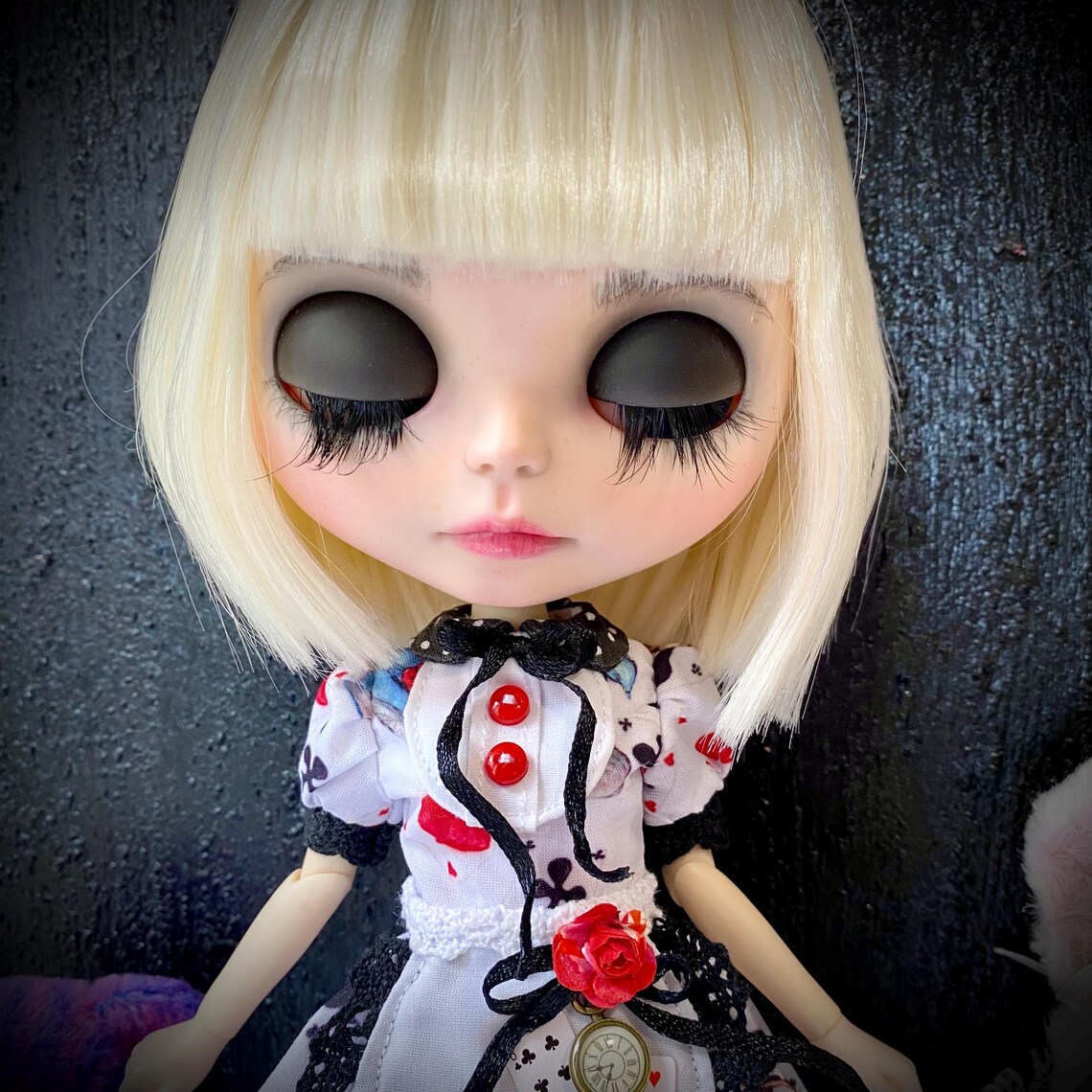 Alice in Wonderland Blythe Doll Outfit: Dress With Apron - Etsy