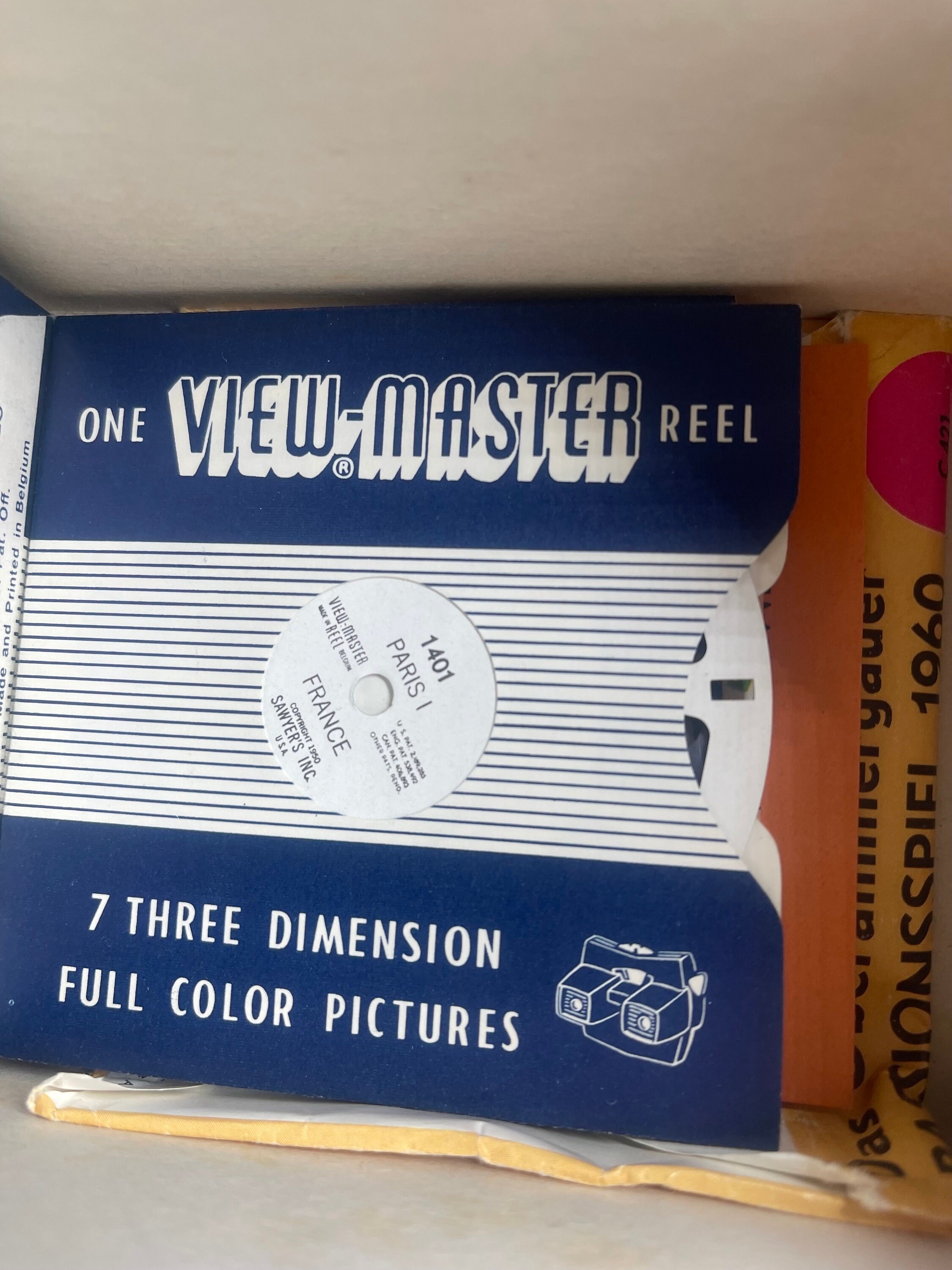 Vintage 3D View-master Model E. Original Boxed Condition With ...