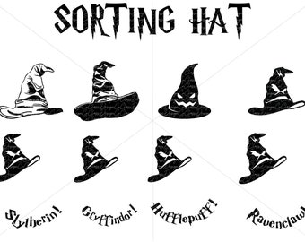 Sorting Hat Svg - Etsy