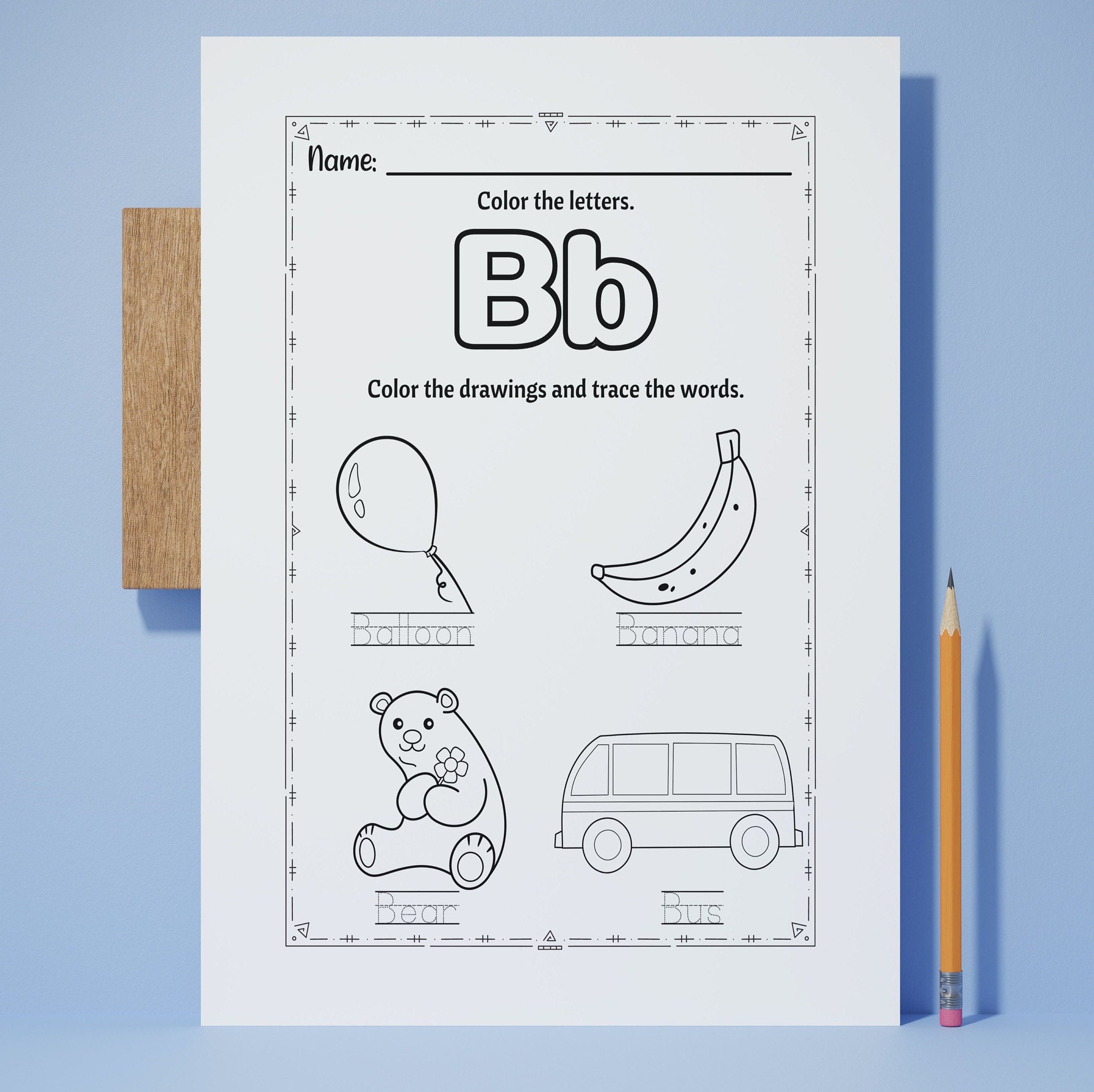 26 Alphabet, Coloring Pages, Preschool, Coloring Page, Learning ...