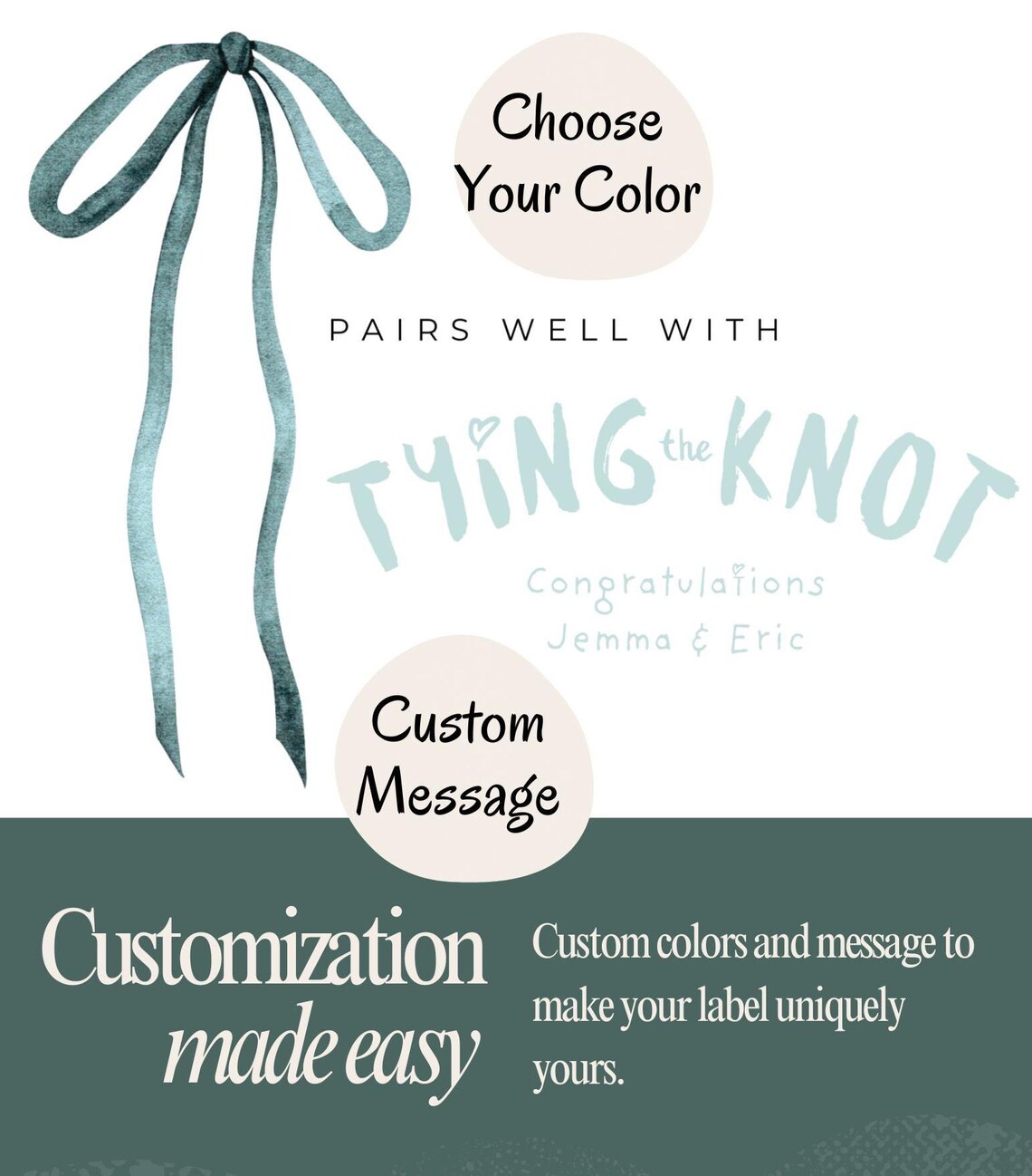 Custom Wine Label for Wedding Must Haves for Bride Getting Ready Drinks ...