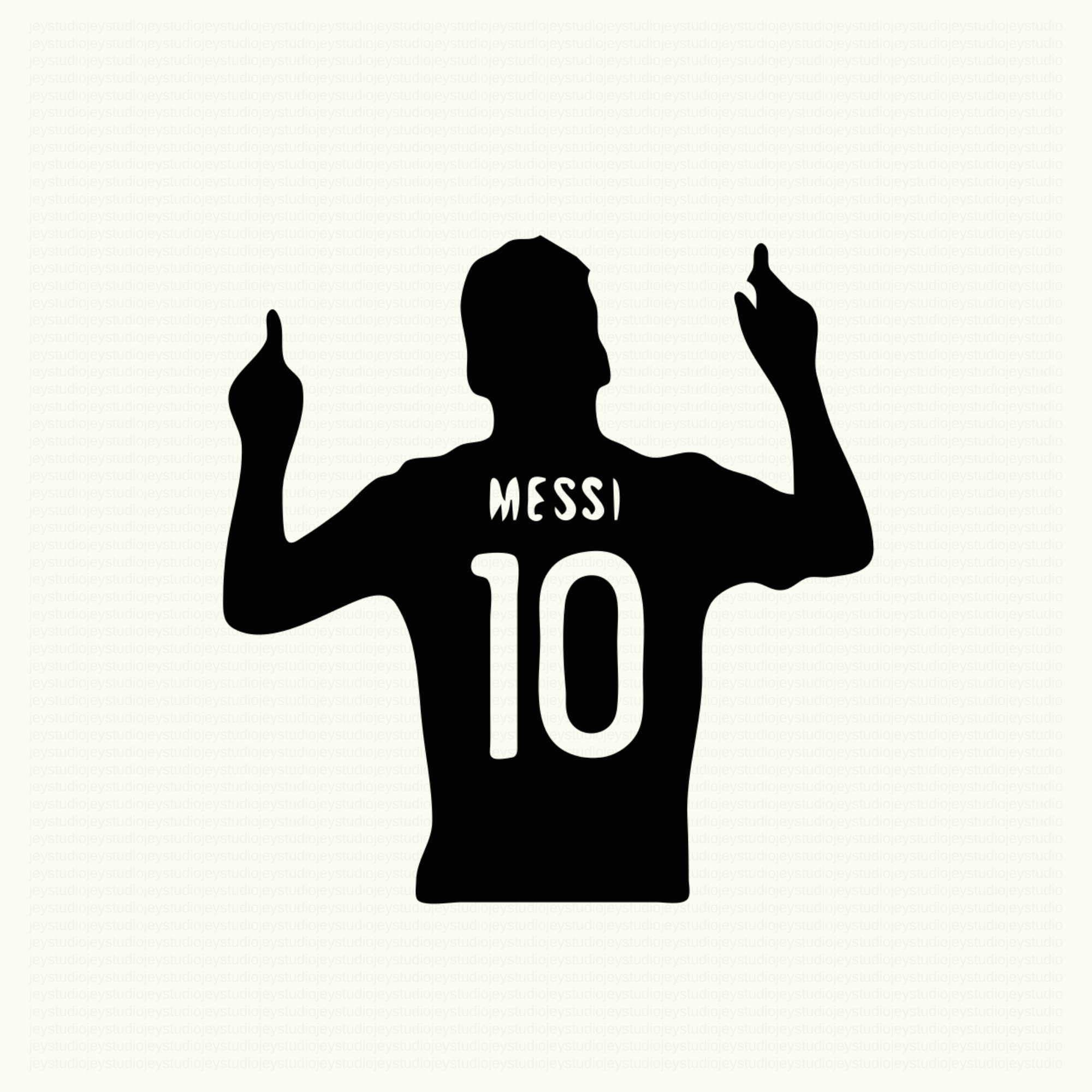 Messi Svg Leo Messi Futbolista Diseño de camiseta - Etsy España
