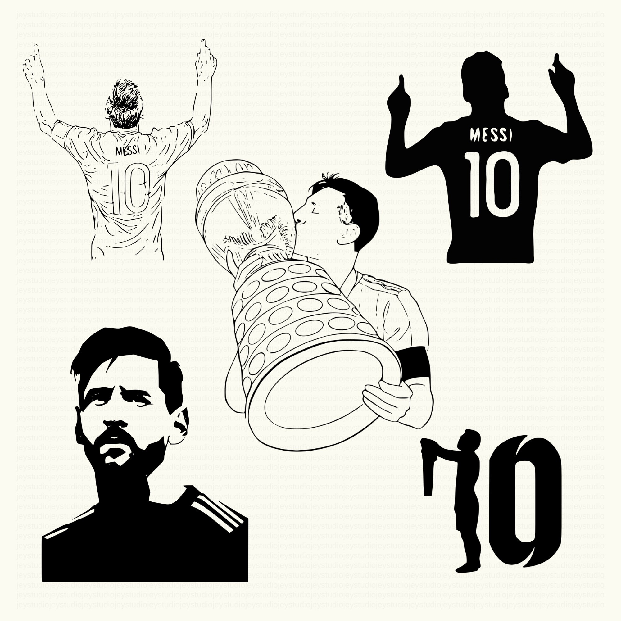Messi Svg Leo Messi Footballer Tshirt Design Digital - Etsy Canada