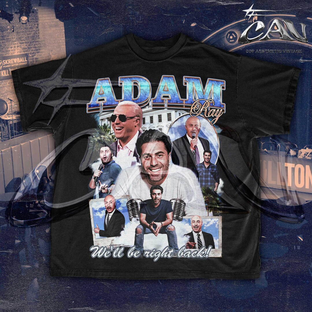 Adam Ray 90's Hip-hop Bootleg Style T-shirt | Stand-up Comedy - Dr ...