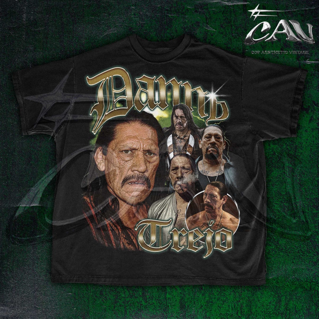 Danny Trejo Bootleg Vintage Style T-shirt | Mexican-american Actor - Etsy