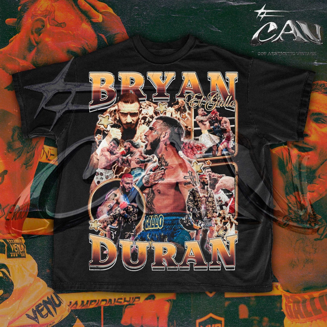 Bryan "el Gallo" Duran 90's Bootleg Style T-shirt | Cuban Bare Knuckle ...
