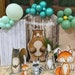 WOODLAND FOREST ANIMALS Baby Shower Party Props Decorations Cutouts ...
