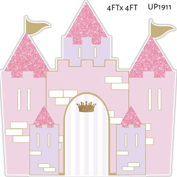 Light Blue Castle Tower Backdrop - Etsy Canada