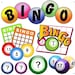BINGO Colorful Set Party Props Decorations Backdrops Cutouts Signs ...