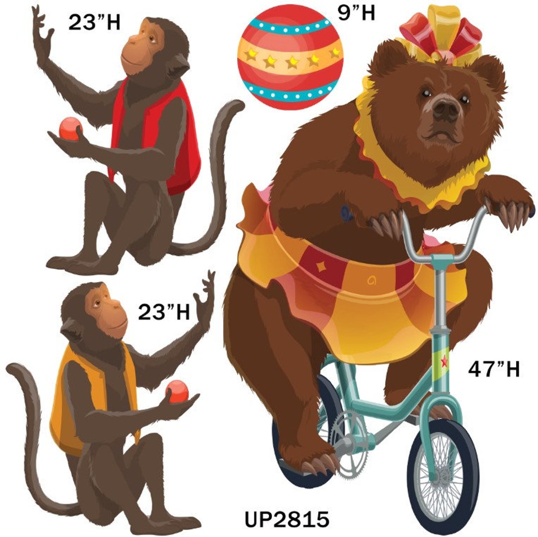 Circus Coroplast Party Props Decorations Chiaras Backdrops Cutouts ...