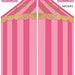 7ft Tall Pink Personalized Barn Coroplast Backdrop Panel Party Props ...