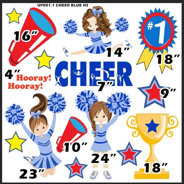 Cheerleader Yard Signs - Etsy