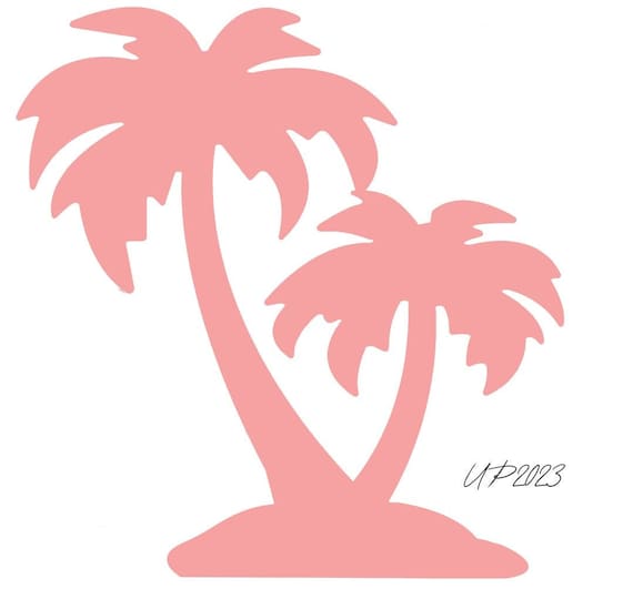 Pink Palm Tree Clip Art
