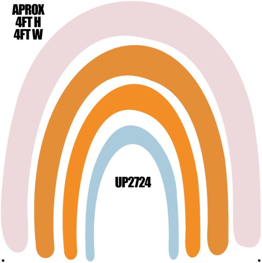 Boho Rainbow Props Decorations Backdrops Cutouts Signs Table ...