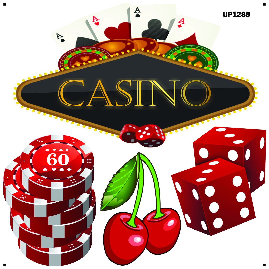Casino Coroplast Party Props Decorations Chiaras Backdrops - Etsy