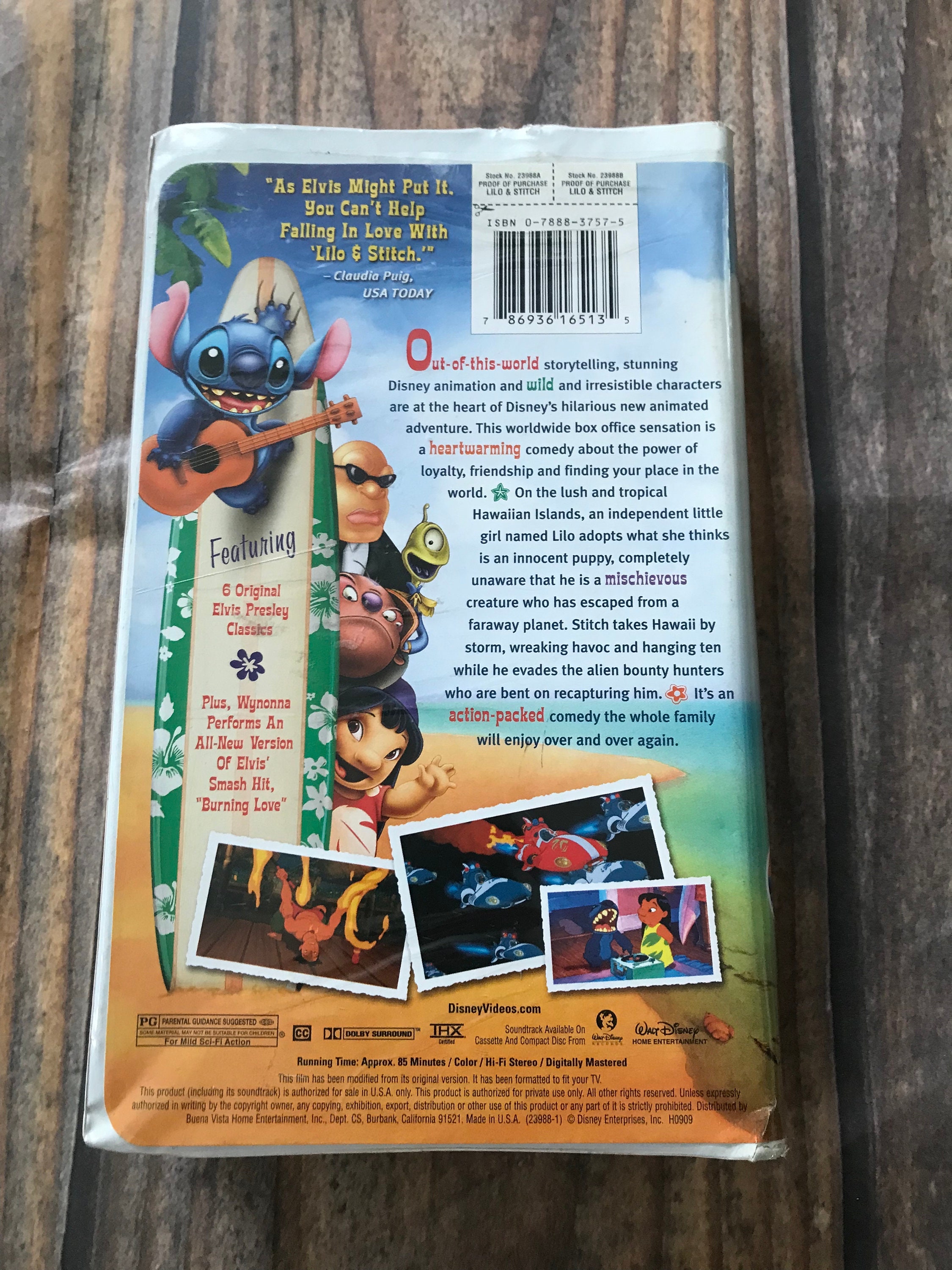 Opening To Lilo Stitch 2002 VHS Opening To Lilo Stitch 2002 VHS