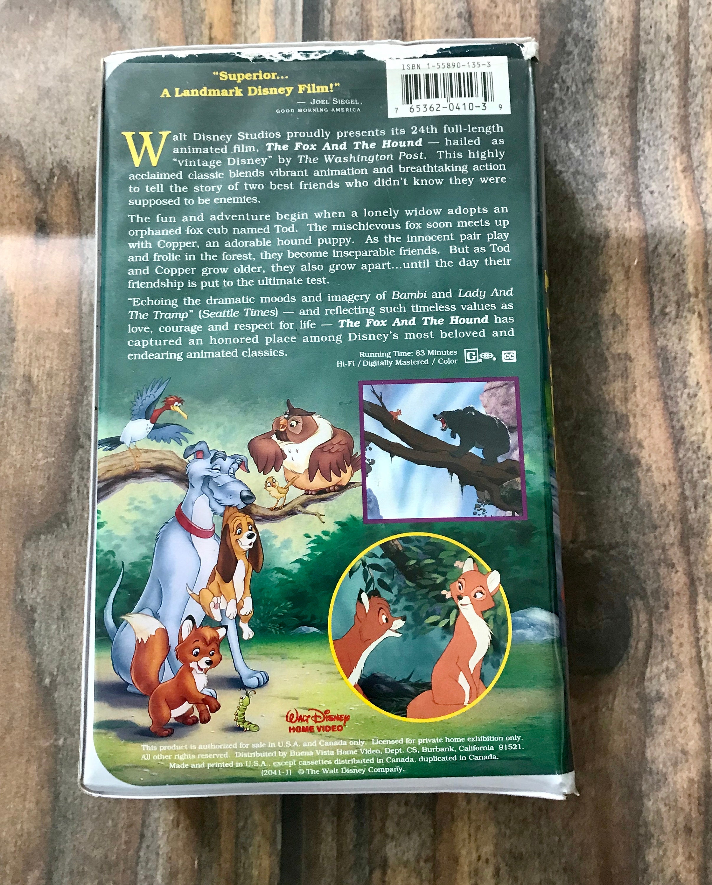 The Fox And The Hound 2 Vhs