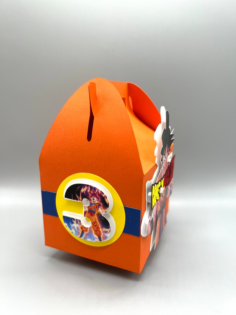 Dragon Ball Z Favor Box | Party Favor | Set of 6 | Party Decorations ...